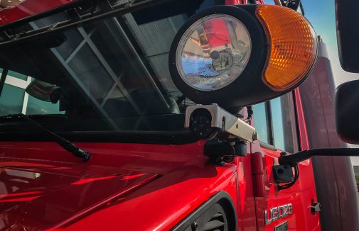 Transformer Unimog in der Waldbrandbekämpfung