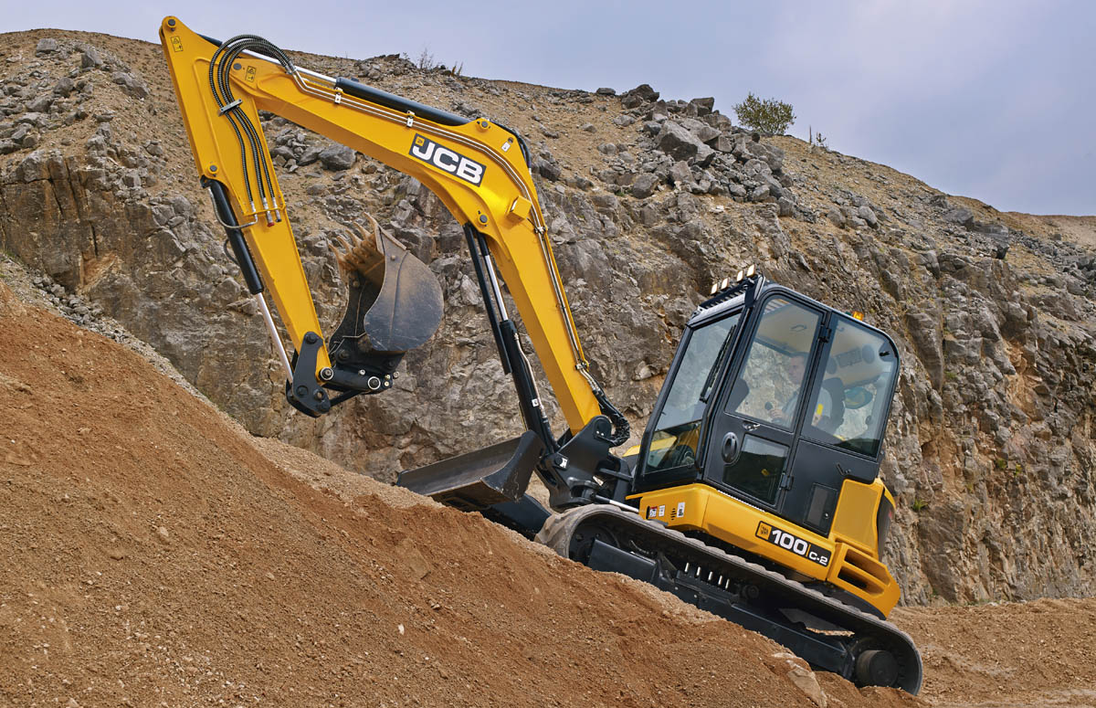 Kompaktbagger - neue Micro-, Mini- und Midibagger von JCB bei Henne