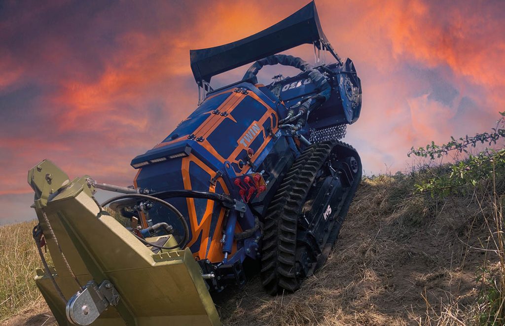 IRUS Mähraupe - Für Böschungen & anspruchsvolles Gelände